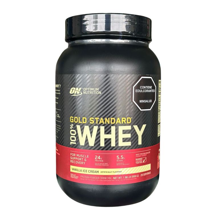 Proteina Whey Gold Standard 2 libras - Sabor Vainilla OPTIMUM NUTRITION ...