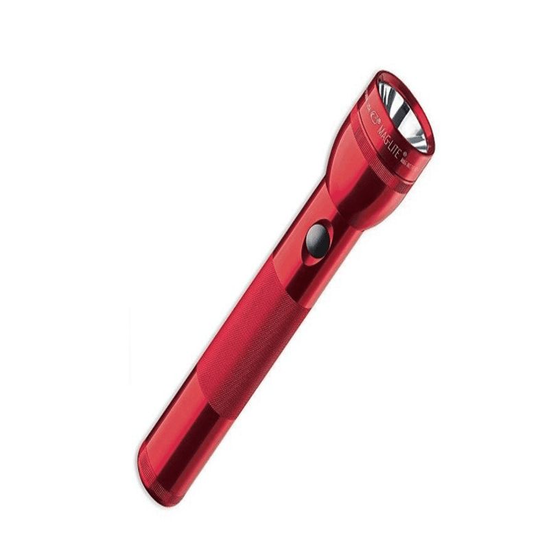 LINTERNA LED METALICA 2 PILAS AA ROJA MAGLITE | falabella.com