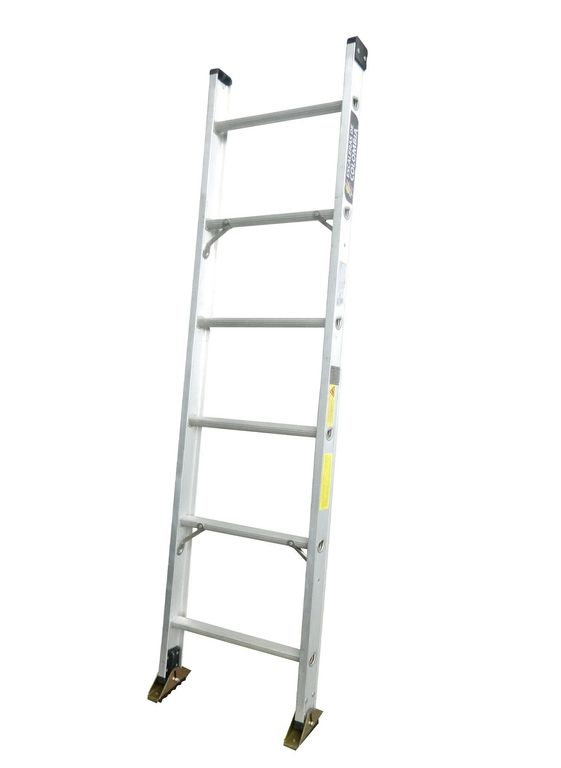 Escalera Certificada Tipo Sencilla En Aluminio 6 pasos / 1.80 Metros ...