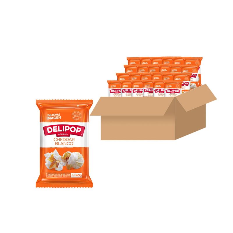 Delipop Crispetas Queso Cheddar X 24 Unidades GENERICO | falabella.com
