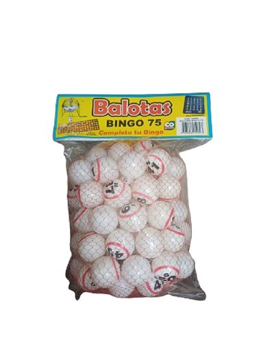 PAQUETE DE 75 BALOTAS PARA JUEGO DE BINGO GENERICO | Falabella Colombia