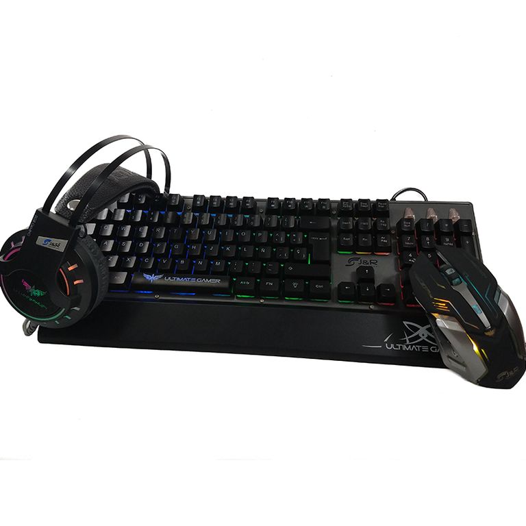 Ultra Combo Gamer Led 3en1 Teclado Diadema Mouse JYR TECHNOLOGY ...