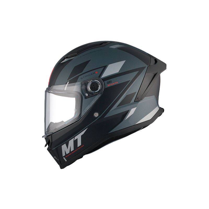 CASCO MT STINGER 2 CERTIFICAD ECE2206 ZIVZE GRIS MATE TLL XL MT HELMETS ...