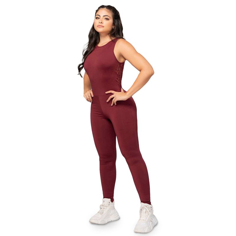 Enterizo Largo Mujer Vinotinto FI 1553 FORMAS INTIMAS | falabella.com