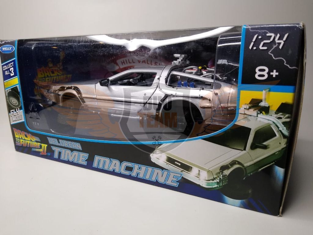 CARRO DELOREAN VOLVER AL FUTURO II FLY MODE de Colección… WELLY ...