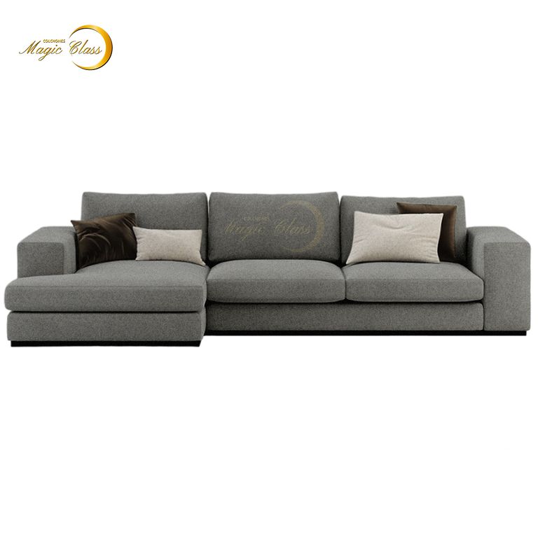 SALA MODERNA HIPNOS MICROFIBRA GRIS MAGIC CLASS | falabella.com