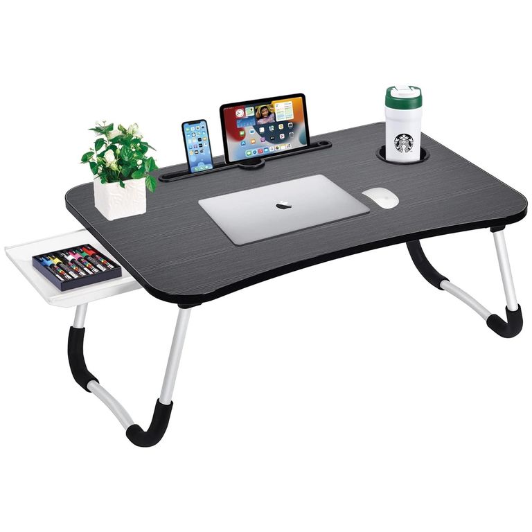 Mesa Plegable Para Laptop Escritorio De Trabajo Cómodo Portatil ONE ...