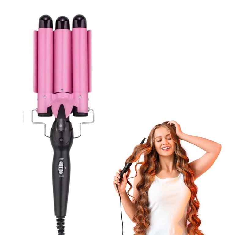 Pinza Rizadora De Cabello Waflera Rizador de Sirena Ondulador GENERICO ...