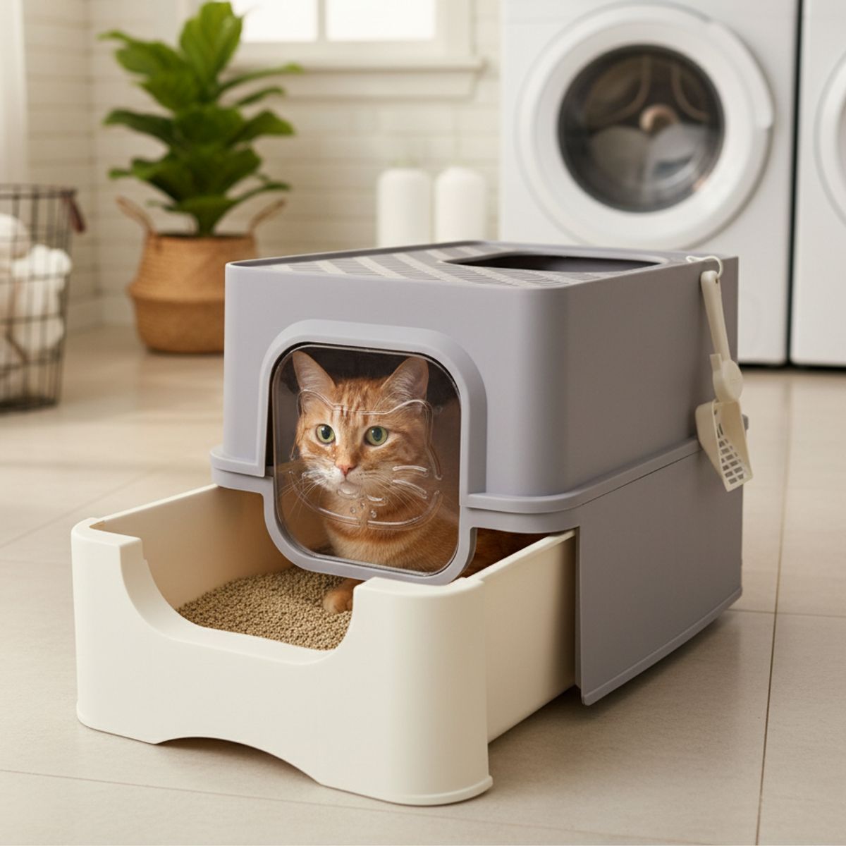Baño Arenera Box Grande Am Mascotas AM MASCOTAS | falabella.com