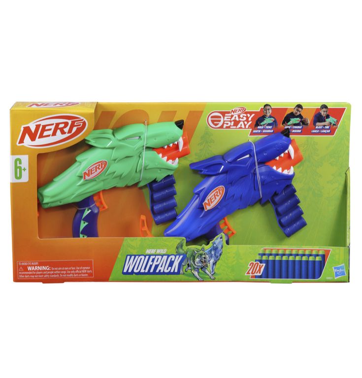 Lanzador Nerf Wild Wolfpack HASBRO | Falabella Colombia