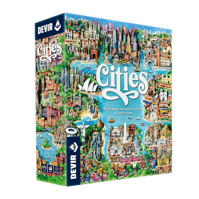 Juego de Mesa Cities DEVIR | falabella.com