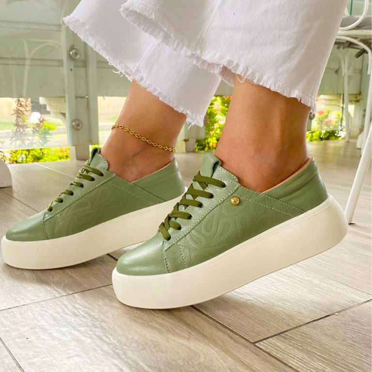 TENIS AFRICA CUERO CELESTE GENERICO | falabella.com