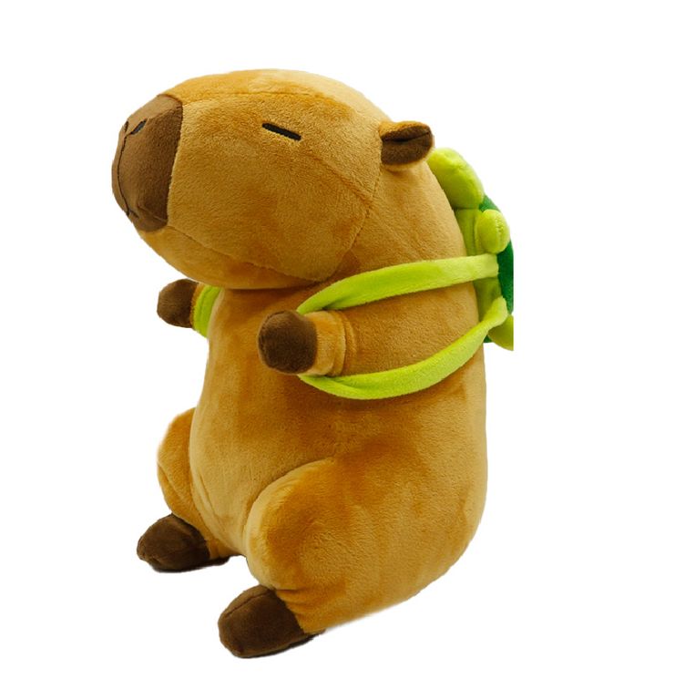 Peluche Capibara Muñeco De Peluche Capibara Con Tortuga VANIDADES ...