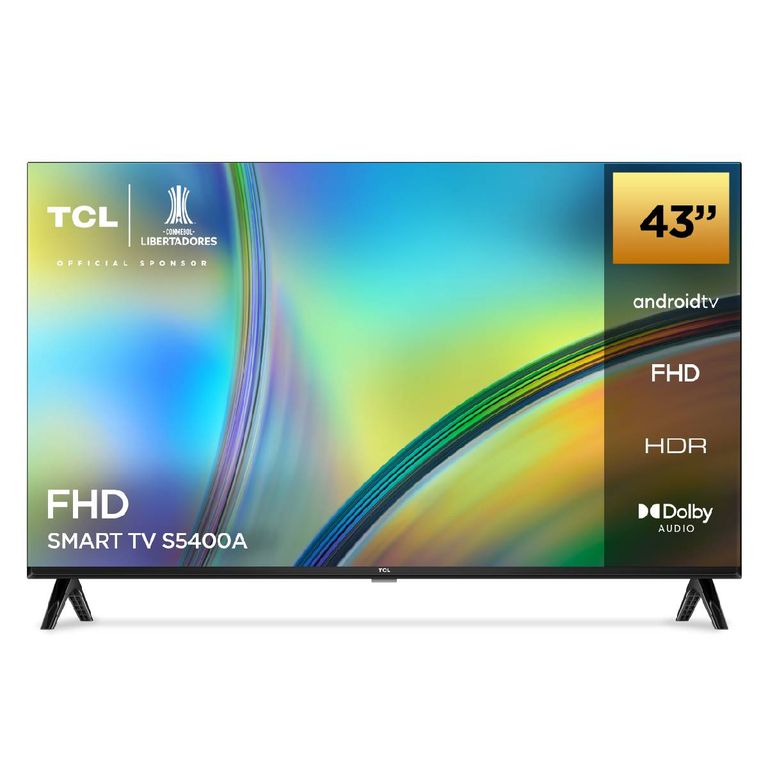 TELEVISOR TCL 43 PULGADAS SMART FULL HD LED ANDROID 43S5400A TCL ...