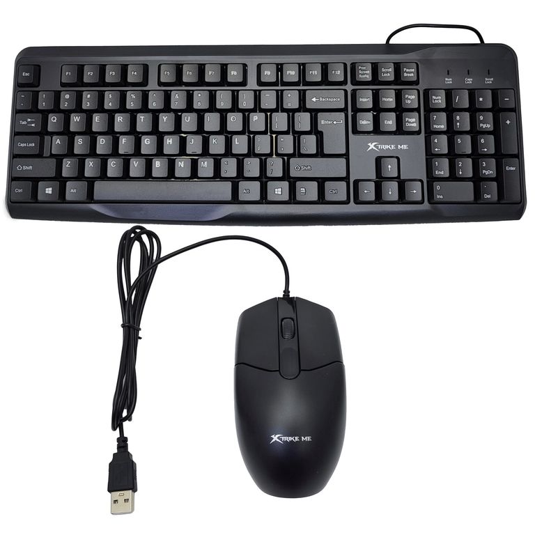 Combo Teclado y Mouse Computador Oficina Xtrike Me MK-207 XTRIKE ME ...