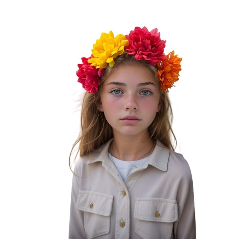 Balaca Flores niña Diadema Colores FRIOLENTA | falabella.com