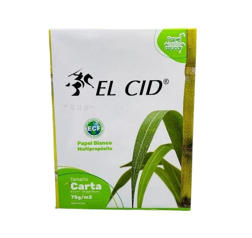 Resma Carta 75gr Papel Bond X Unidad El Cid REPROGRAF | falabella.com