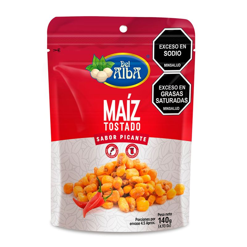 MAIZ PICANTE X 140G DEL ALBA GENERICO | falabella.com