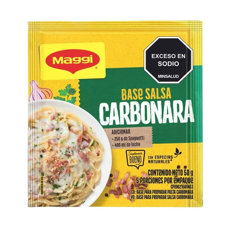 Base para Pasta Maggi Carbonara x 50g MAGGI | falabella.com