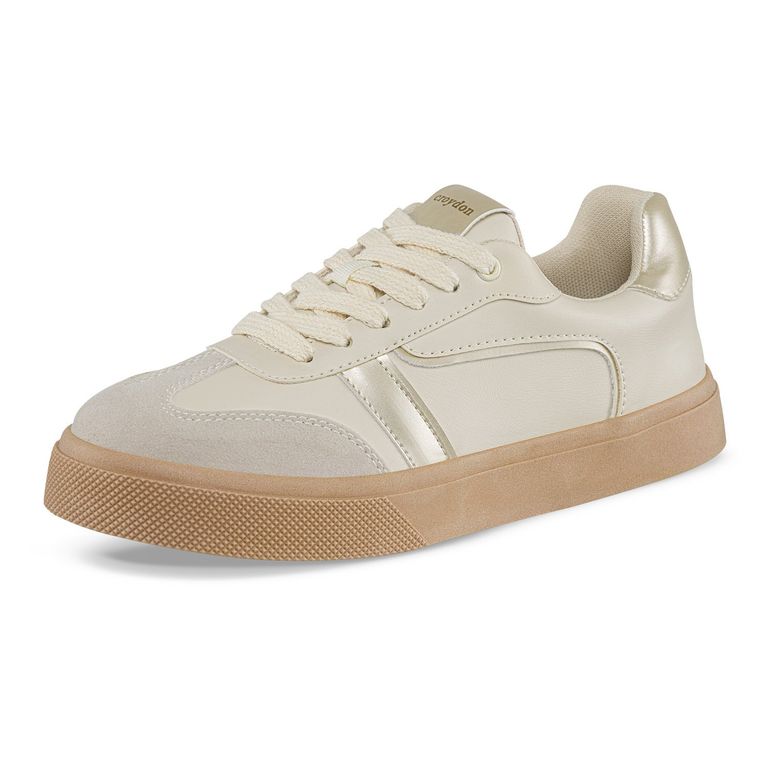 Tenis Emilce Beige-Oro para Mujer Croydon CROYDON | falabella.com