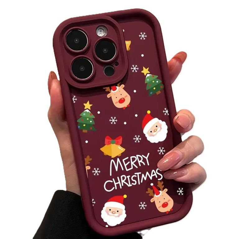 Forro para Iphone 12 Navidad GENERICO | falabella.com