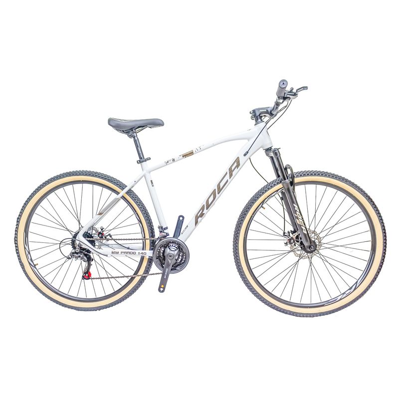Bicicleta Roca Prado 2025 Aluminio R29 140 Blanco Dorado S ROCA ...