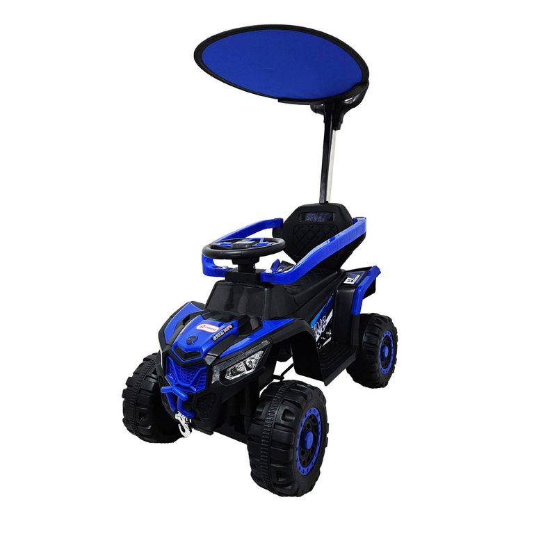 CARRO MONTABLE ESTILO MOTO CON TECHO - CAR003 CROM | falabella.com