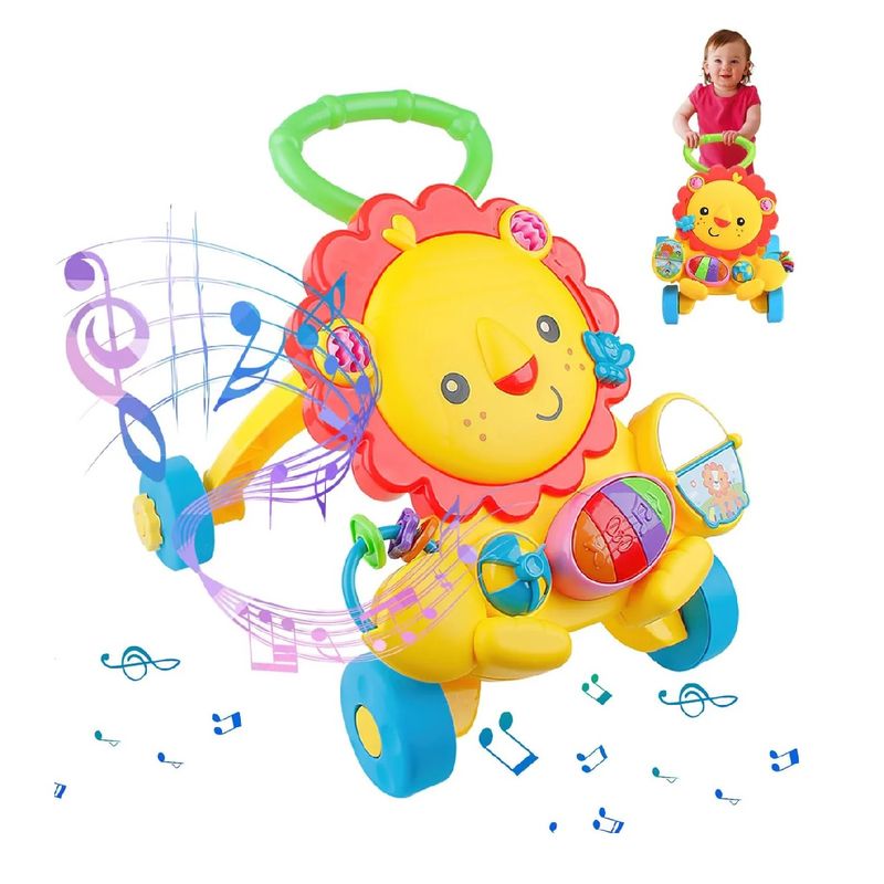 Andadera Bebes Primeros Pasos De Leon MUNDO BEBE | falabella.com