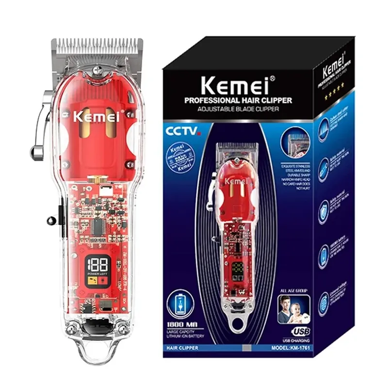 Maquina De Peluqueria Profesional Hair Clipper Kemei Km 1761 KEMEI | falabella.com