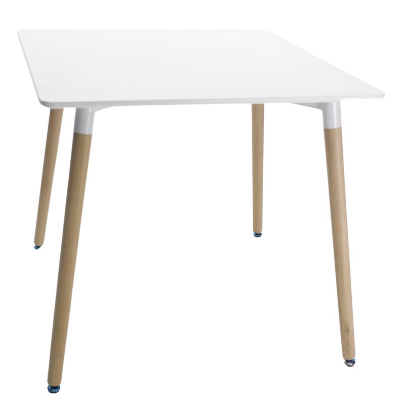 Mesa de Comedor Eames Cuadrada Color Blanco_. AKIVOY | falabella.com