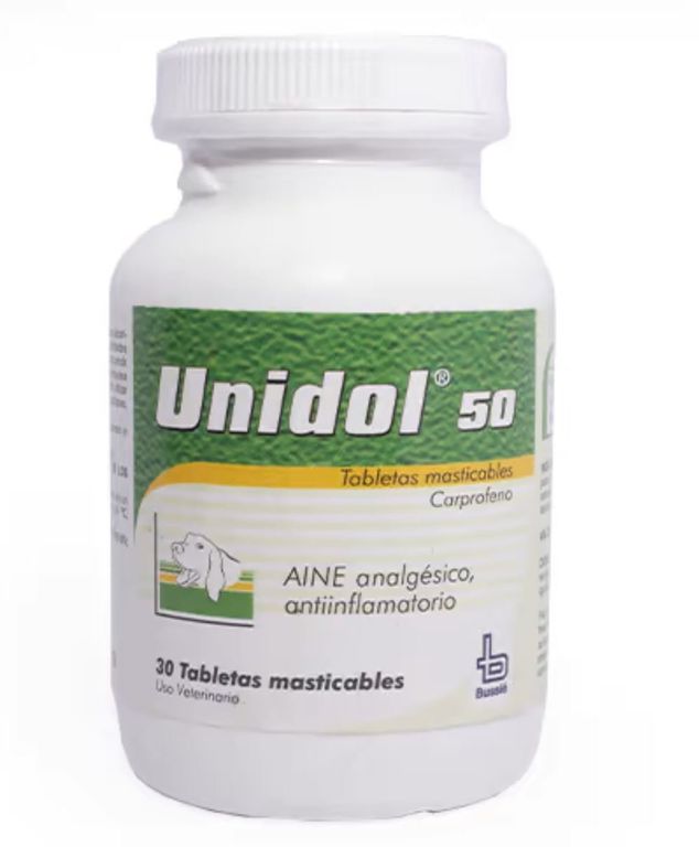 Unidol 50 Analgesico Antiinflamatorio Perros Y Gatos 30Tab BOEHRINGER ...