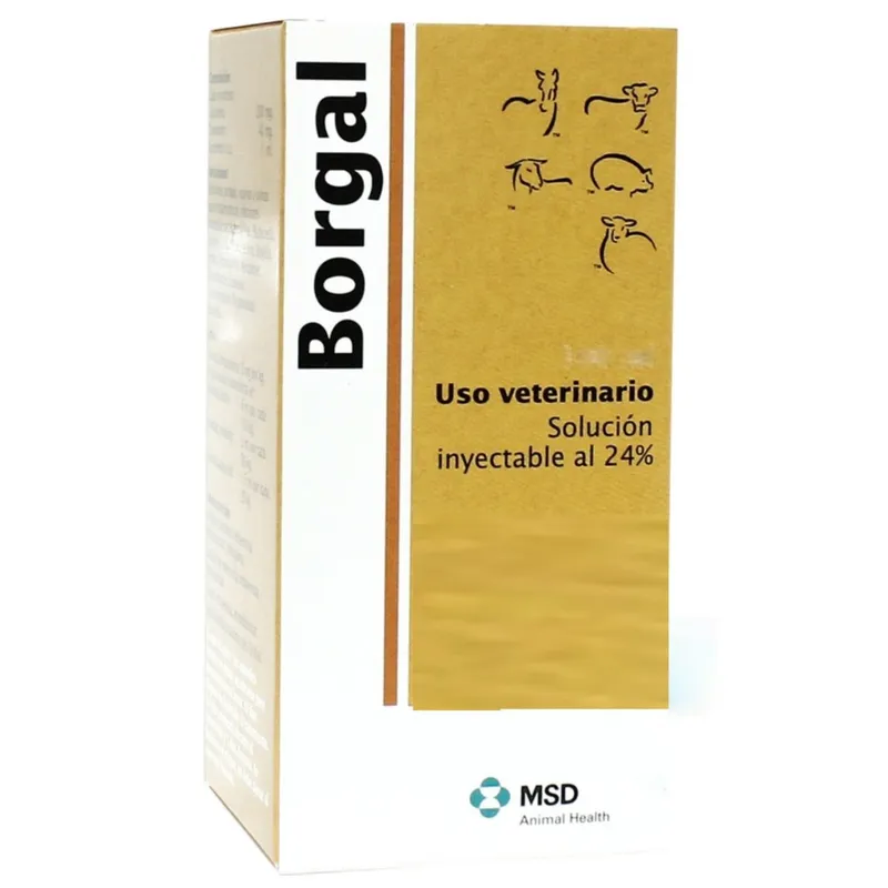 Borgal 24% Solucion Inyectable x 50ml MSD | falabella.com