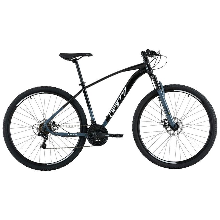 Bicicleta Gw Titan Rin 29 Shimano 21 vel Negro gris talla 18- GW ...