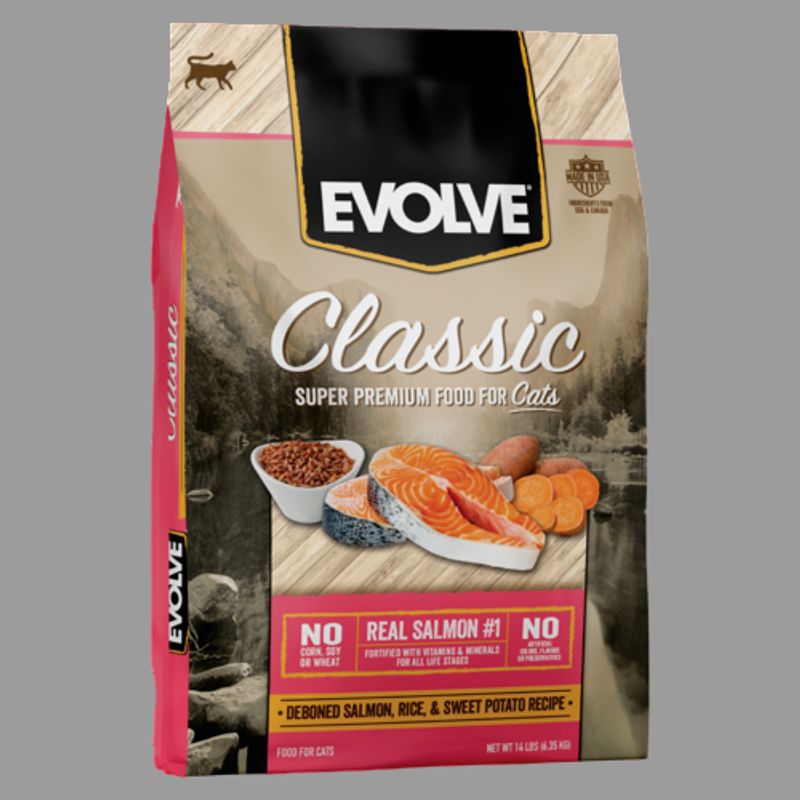 Evolve Cat Classic Alimento Gato sabor Salmón 14lb EVOLVE | falabella.com