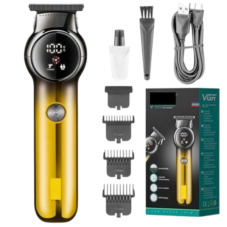 Combo Máquina Patillera De Corte Profesional VGR V-989 Dorada VGR | falabella.com