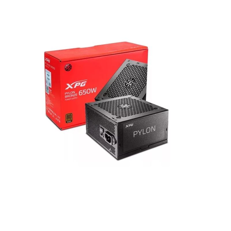 Fuente Xpg Pylon 650w 80 Plus Bronze Color Negro XPG | falabella.com