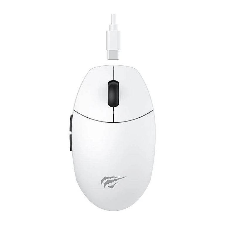 MOUSE GAMER BLANCO INALAMBRICO RECARGABLE TIPO C 24GHZ 7400DPI ZER ...
