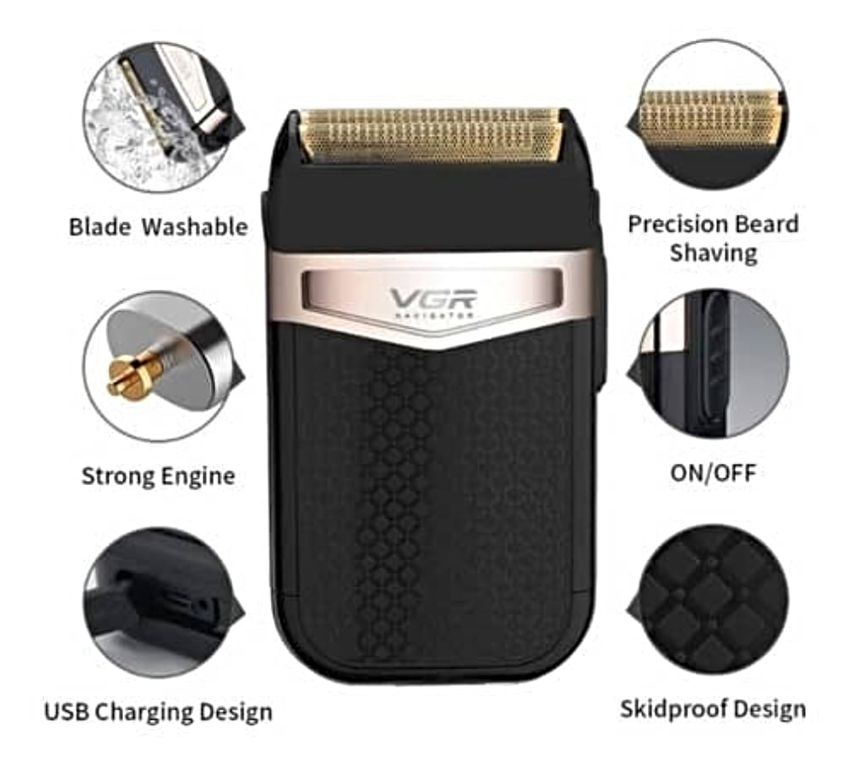 Máquina Afeitadora Rasuradora Inalámbrica Vgr V-331 VGR | falabella.com