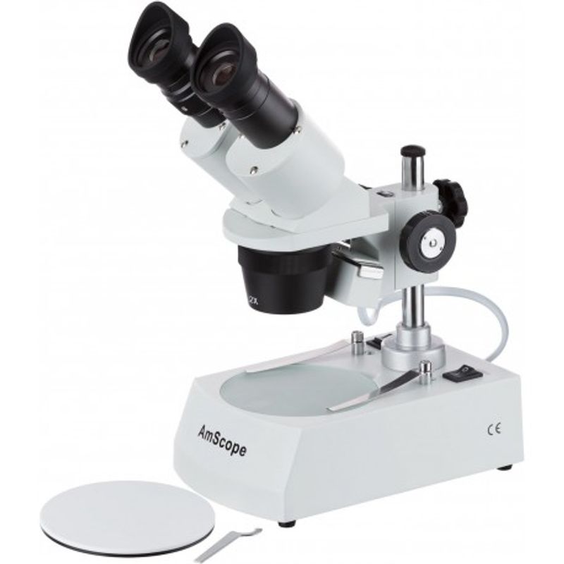 Estereomicroscopio AmScope Binocular Frontal 40X-80X AMSCOPE | falabella.com