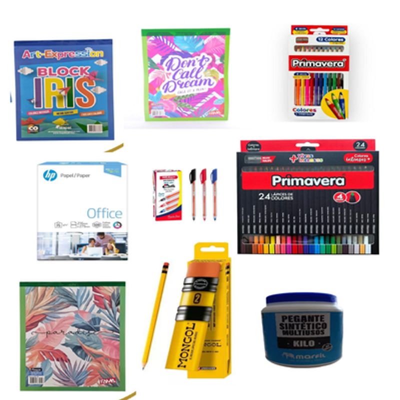 Kit Papelería y Lápices Escolar k GENERICO | falabella.com