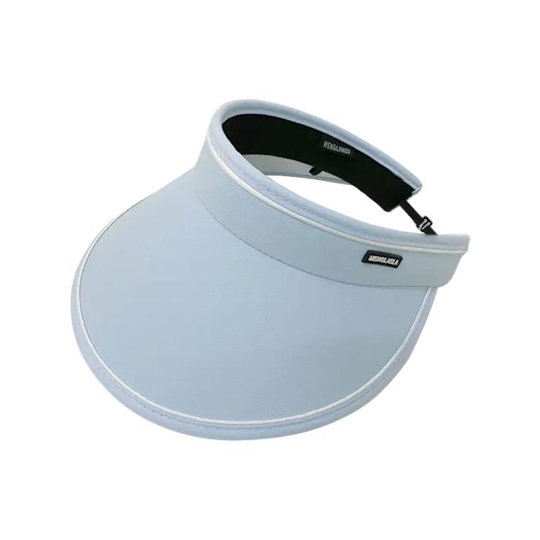 Gorra Visera Ala Ancha Fina Cachucha Unisex Deport Playa - Celeste ...