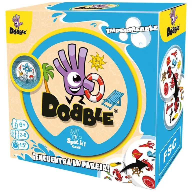Dobble Waterproof Juego De Mesa Español ASMODEE | falabella.com
