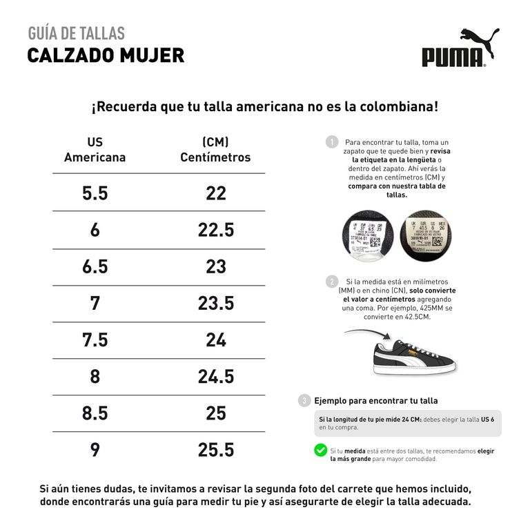 Tenis Zapatilla Marca Original Jada Classi Puma Blanco Mujer PUMA ...