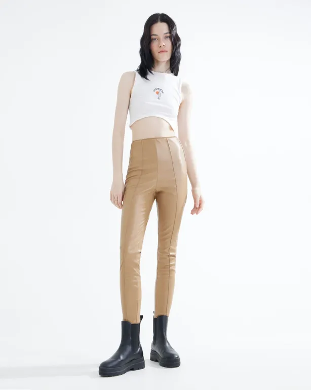 Pantalon Para Mujer Color Camel Marca Seven Seven #28071630 SEVEN SEVEN ...