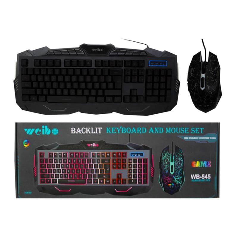 Kit Teclado Mouse Gamer WEIBO WB-545 WEIBO | falabella.com