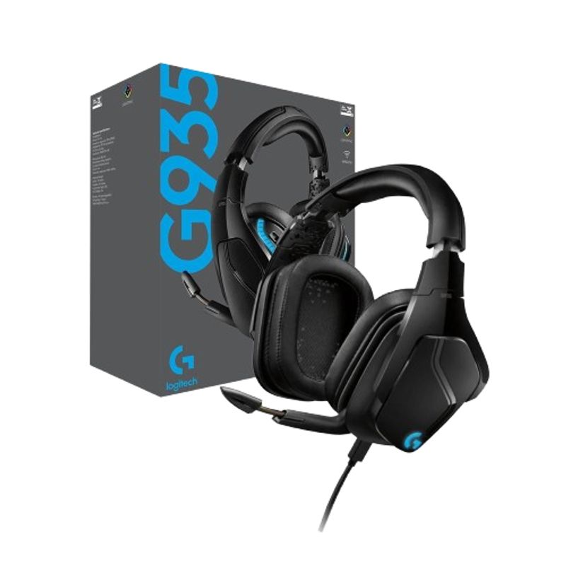DIADEMA LOGITECH G935 NEGRO LOGITECH | falabella.com