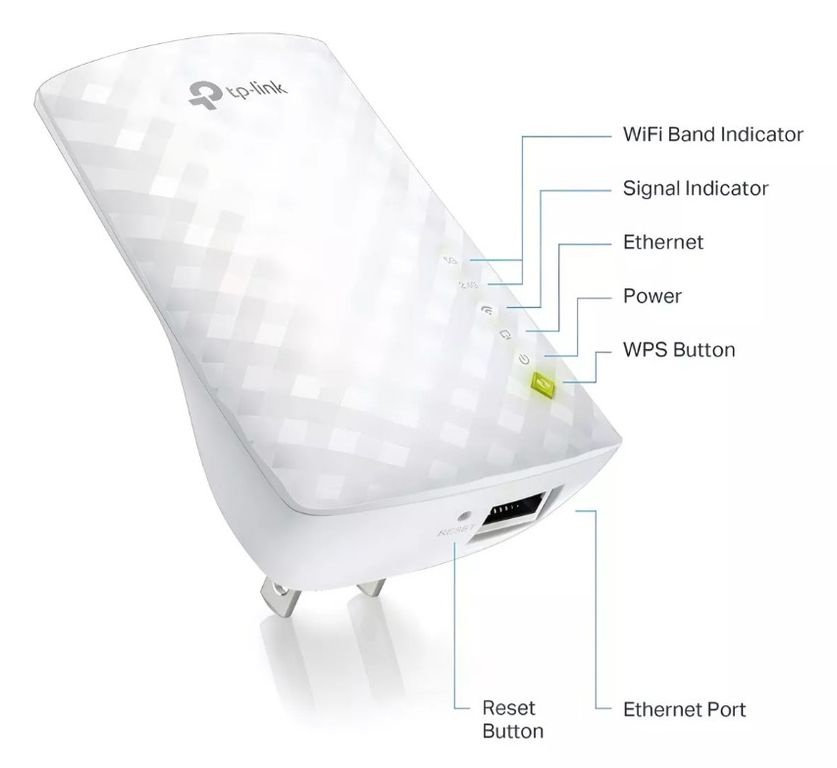 Repetidor Extensor De Rango Wifi Dual Band 5g Tp-link Ac750 Color ...