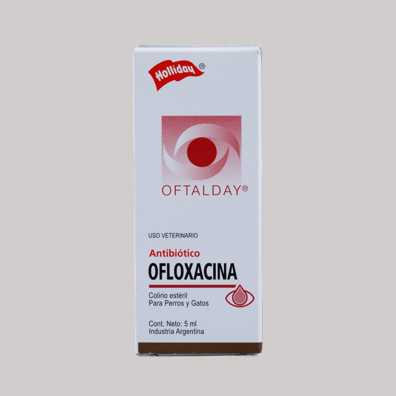 Ofloxacina Gotas x 5ml para Perros y Gatos HOLLIDAY | falabella.com
