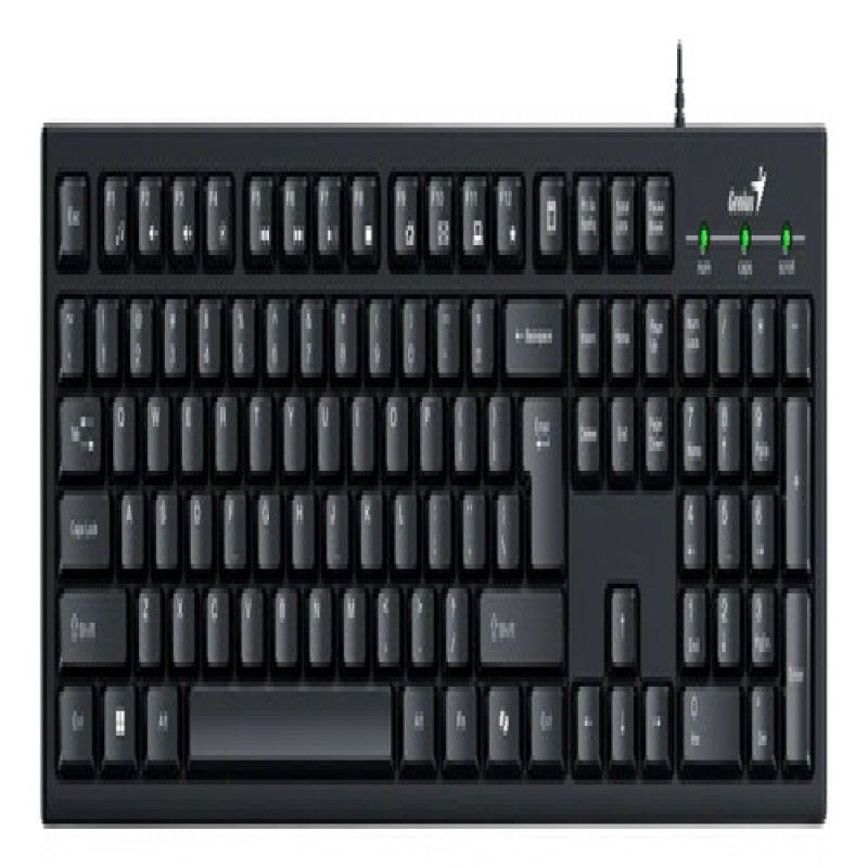 TECLADO GENIUS KM-100SE USB NEGRO GENIUS | falabella.com
