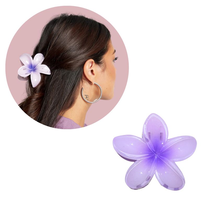 Pinza Caimán Gancho Flor Hawaiana Pelo Cabello GENERICO | falabella.com